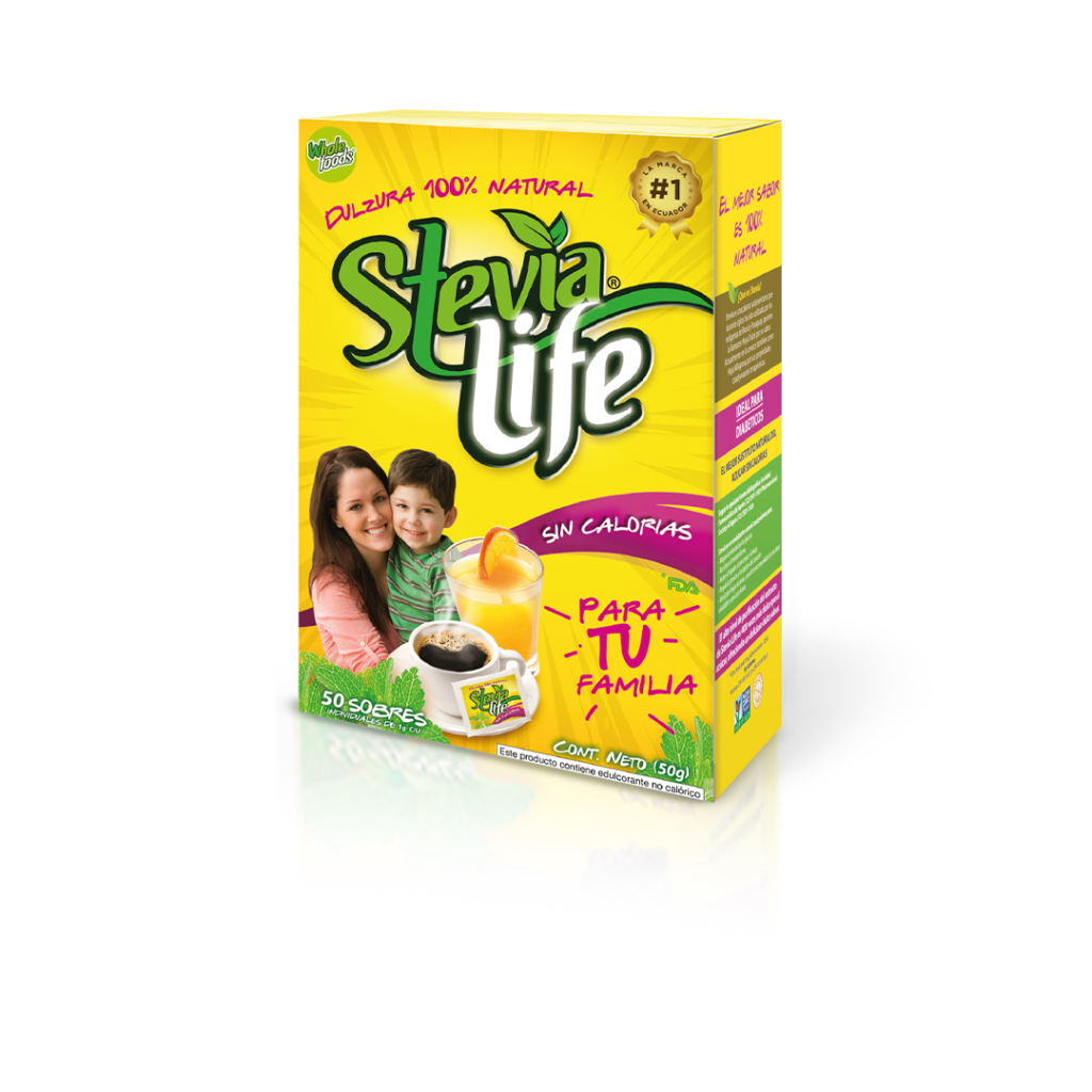 Stevia Life - La dulzura 100% natural es amor de verdad