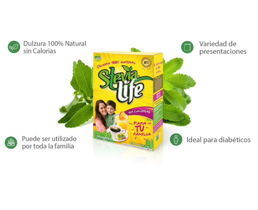 Stevia Life - La dulzura 100% natural es amor de verdad