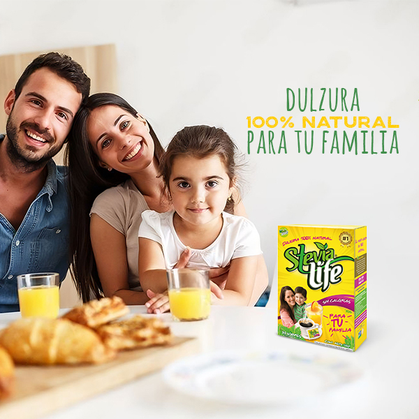 Stevia Life - Dulzura 100% natural para tu familia
